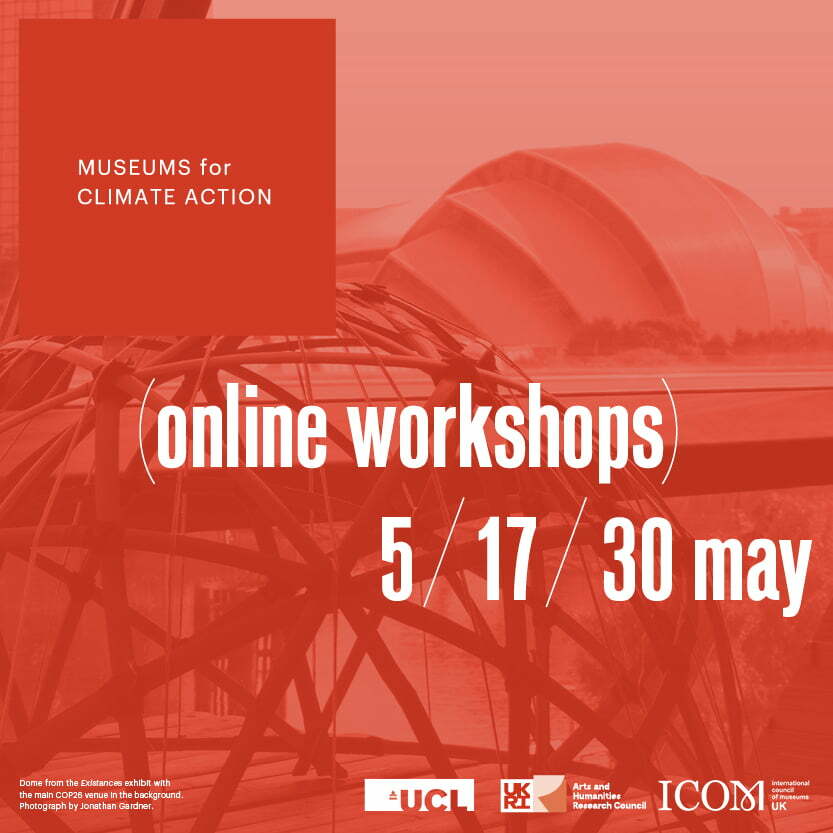 Book now for Reimagining Museums for Climate Action workshop on 30 May ...